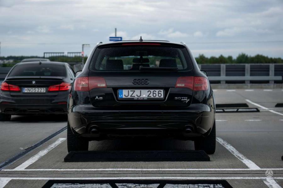Melns Audi A6 2006 Kauņa, ar dzinēja tilpumu 2.97 L un nobraukumu 368 tūkst. km par 4600 €, foto 10 vietnē AUTOMOTO.COM.LV