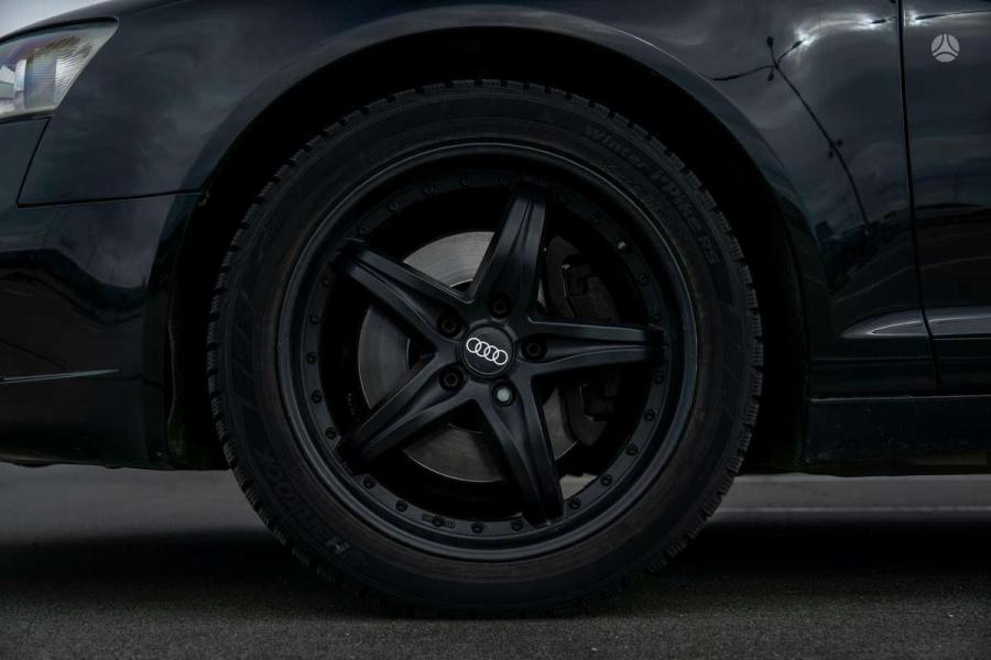 Melns Audi A6 2006 Kauņa, ar dzinēja tilpumu 2.97 L un nobraukumu 368 tūkst. km par 4600 €, foto 12 vietnē AUTOMOTO.COM.LV