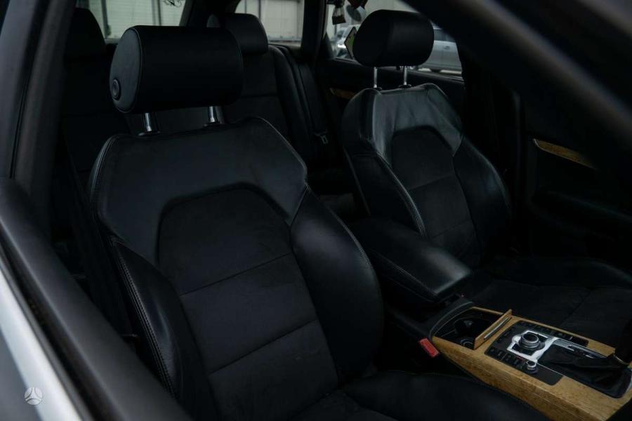 Melns Audi A6 2006 Kauņa, ar dzinēja tilpumu 2.97 L un nobraukumu 368 tūkst. km par 4600 €, foto 20 vietnē AUTOMOTO.COM.LV