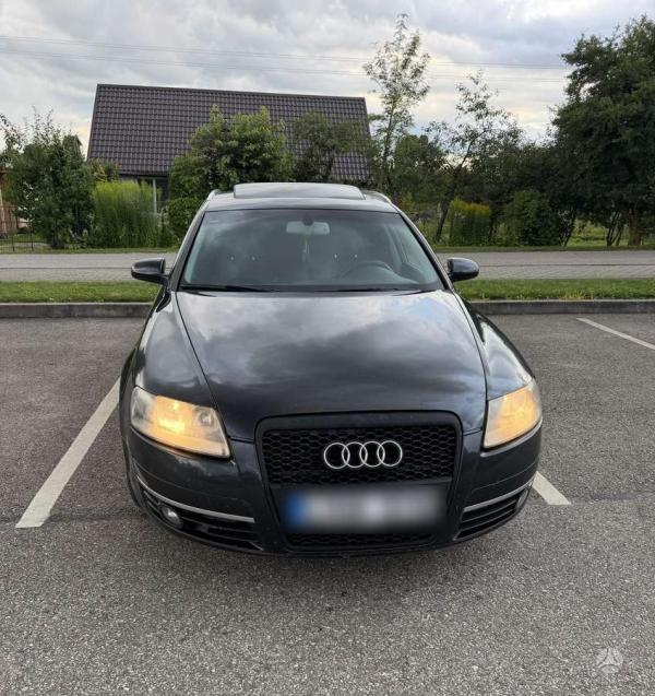 Black Audi A6 2006 in Vilnius, with an engine capacity of 2.70 L and mileage of 360 thousand km for 2400 €, photo 3 on AUTOMOTO.COM.LV