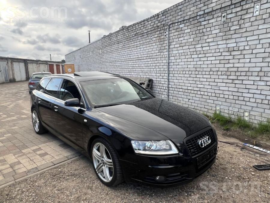 Melns Audi A6 2006 Rīga, ar dzinēja tilpumu 3.00 L un nobraukumu 365 tūkst. km par 4200 €, foto 1 vietnē AUTOMOTO.COM.LV