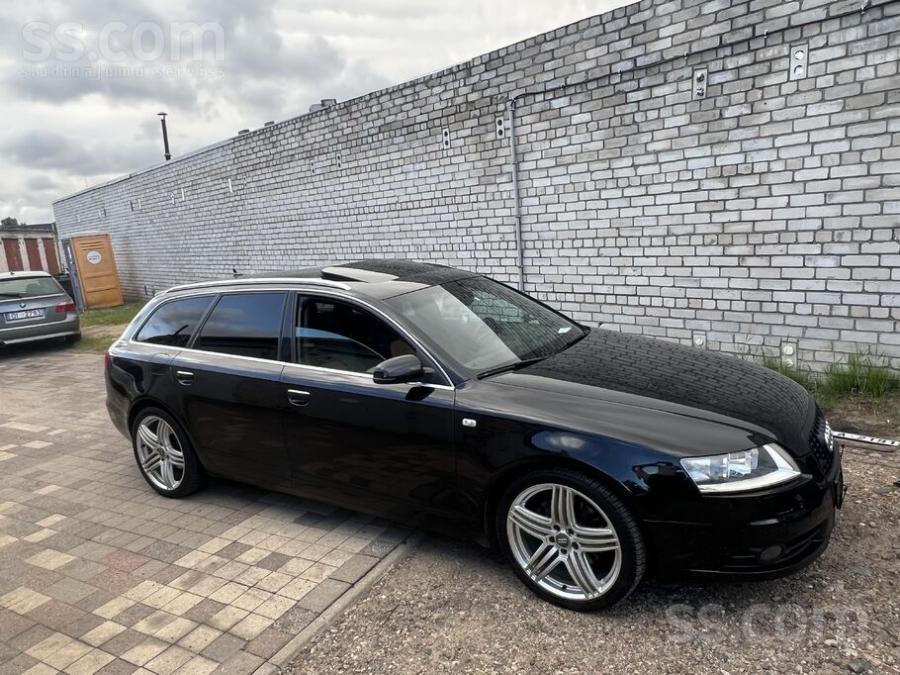 Melns Audi A6 2006 Rīga, ar dzinēja tilpumu 3.00 L un nobraukumu 365 tūkst. km par 4200 €, foto 4 vietnē AUTOMOTO.COM.LV