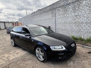 Melns Audi A6 2006 Rīga, ar dzinēja tilpumu 3.00 L un nobraukumu 365 tūkst. km par 4200 €, foto 5 vietnē AUTOMOTO.COM.LV