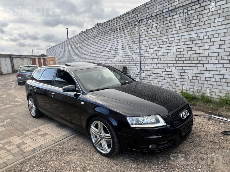 Melns Audi A6 2006 Rīga, ar dzinēja tilpumu 3.00 L un nobraukumu 365 tūkst. km par 4200 €, foto 5 vietnē AUTOMOTO.COM.LV