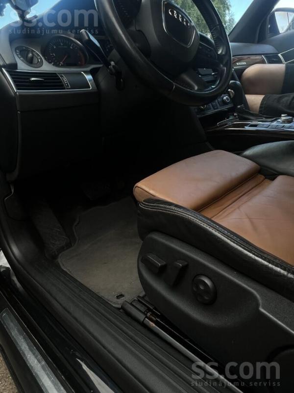 Black Audi A6 2006 in Riga, with an engine capacity of 3.00 L and mileage of 365 thousand km for 4200 €, photo 5 on AUTOMOTO.COM.LV