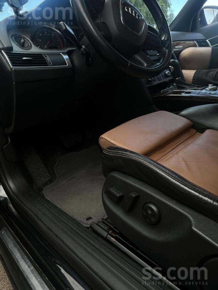 Melns Audi A6 2006 Rīga, ar dzinēja tilpumu 3.00 L un nobraukumu 365 tūkst. km par 4200 €, foto 6 vietnē AUTOMOTO.COM.LV