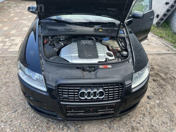Black Audi A6 2006 in Riga, with an engine capacity of 3.00 L and mileage of 365 thousand km for 4200 €, photo 6 on AUTOMOTO.COM.LV