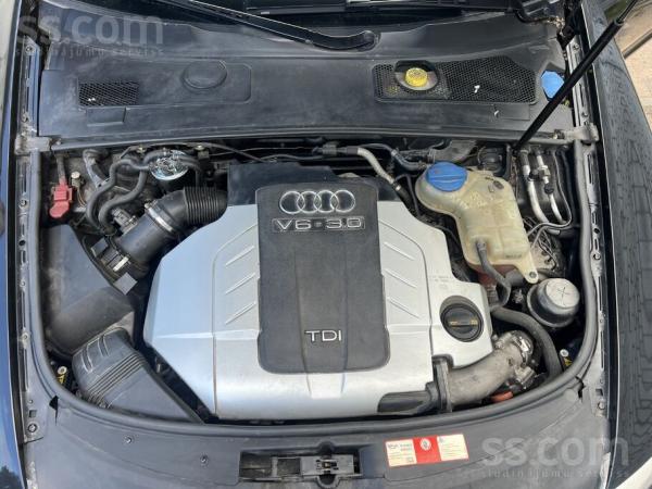 Black Audi A6 2006 in Riga, with an engine capacity of 3.00 L and mileage of 365 thousand km for 4200 €, photo 7 on AUTOMOTO.COM.LV