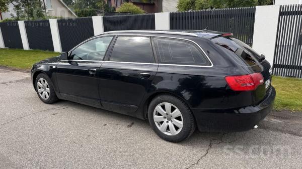 Black Audi A6 2006 in Jurmala, with an engine capacity of 2.70 L and mileage of 367 thousand km for 1950 €, photo 6 on AUTOMOTO.COM.LV