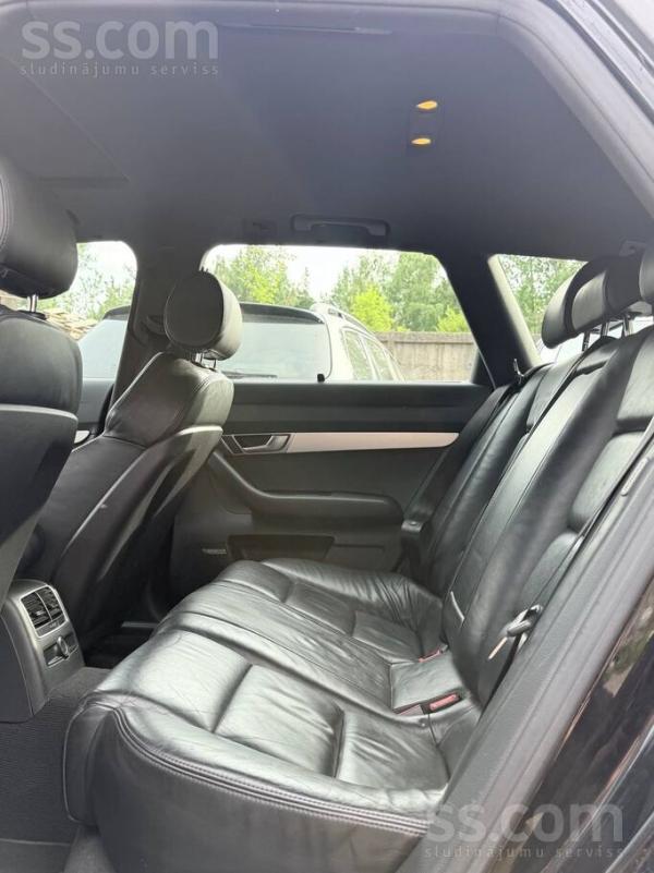 Melns Audi A6 2006 Rīga, ar dzinēja tilpumu 3.00 L un nobraukumu 235 tūkst. km par 520 €, foto 7 vietnē AUTOMOTO.COM.LV