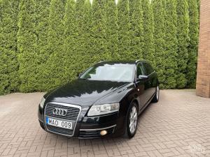 Black Audi A6 2006 in Alytus, with an engine capacity of 2.00 L and mileage of 346 thousand km for 3150 €, photo 4 on AUTOMOTO.COM.LV