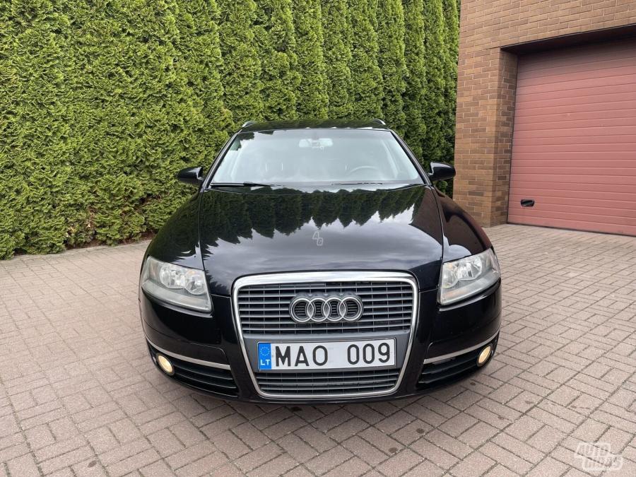 Black Audi A6 2006 in Alytus, with an engine capacity of 2.00 L and mileage of 346 thousand km for 3150 €, photo 5 on AUTOMOTO.COM.LV