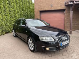 Black Audi A6 2006 in Alytus, with an engine capacity of 2.00 L and mileage of 346 thousand km for 3150 €, photo 6 on AUTOMOTO.COM.LV