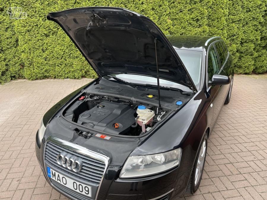 Black Audi A6 2006 in Alytus, with an engine capacity of 2.00 L and mileage of 346 thousand km for 3150 €, photo 8 on AUTOMOTO.COM.LV