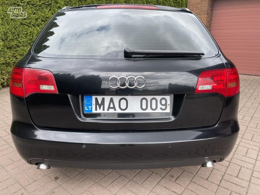 Black Audi A6 2006 in Alytus, with an engine capacity of 2.00 L and mileage of 346 thousand km for 3150 €, photo 15 on AUTOMOTO.COM.LV