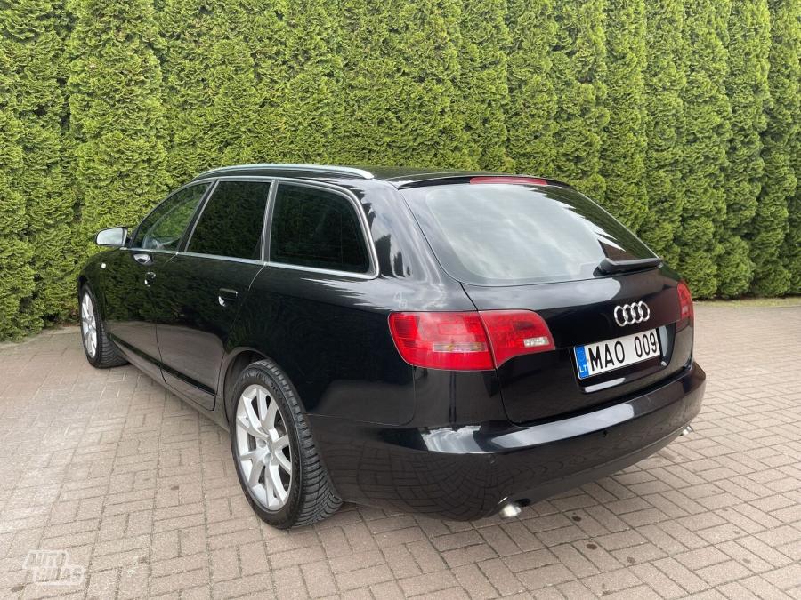 Black Audi A6 2006 in Alytus, with an engine capacity of 2.00 L and mileage of 346 thousand km for 3150 €, photo 16 on AUTOMOTO.COM.LV
