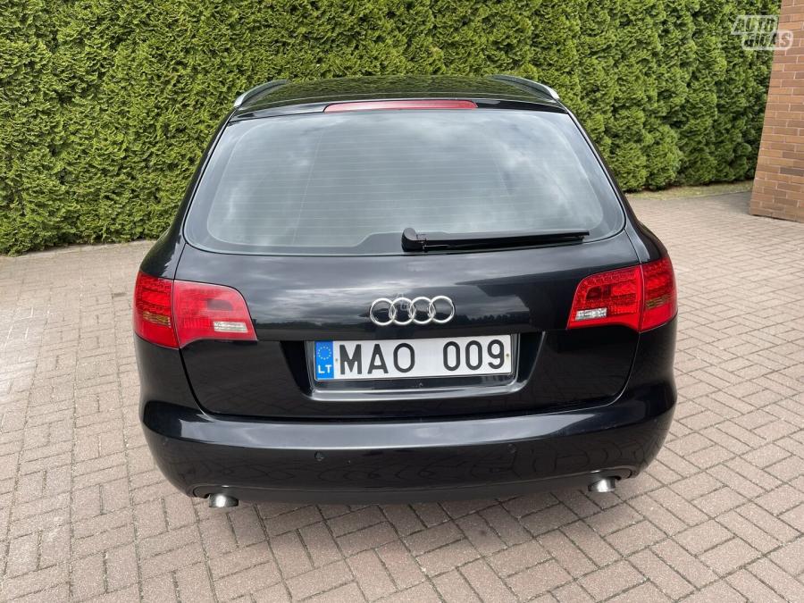 Black Audi A6 2006 in Alytus, with an engine capacity of 2.00 L and mileage of 346 thousand km for 3150 €, photo 25 on AUTOMOTO.COM.LV