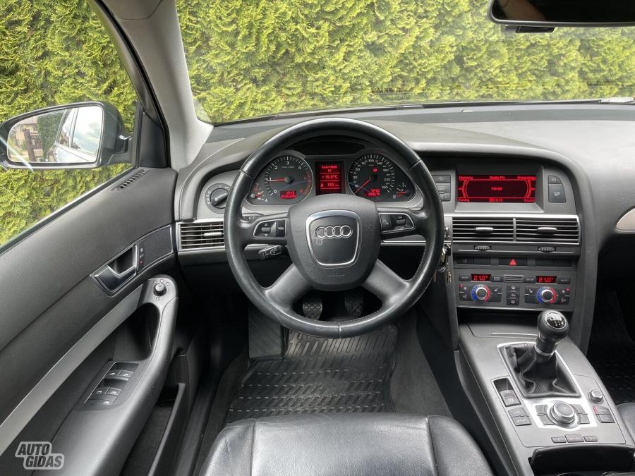 Black Audi A6 2006 in Alytus, with an engine capacity of 2.00 L and mileage of 346 thousand km for 3150 €, photo 26 on AUTOMOTO.COM.LV