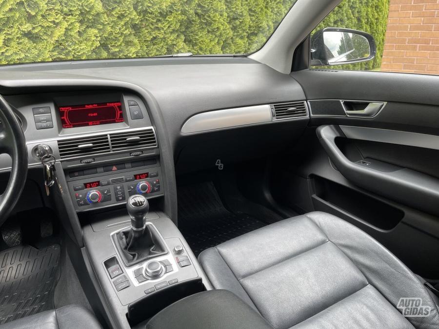 Black Audi A6 2006 in Alytus, with an engine capacity of 2.00 L and mileage of 346 thousand km for 3150 €, photo 27 on AUTOMOTO.COM.LV