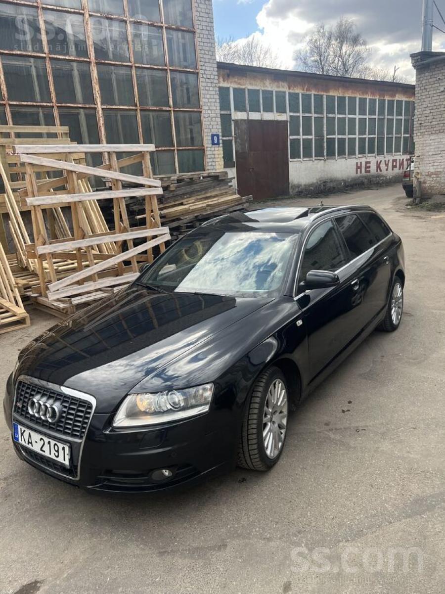 Melns Audi A6 2006 Rīga, ar dzinēja tilpumu 3.00 L un nobraukumu 359 tūkst. km par 4300 €, foto 7 vietnē AUTOMOTO.COM.LV