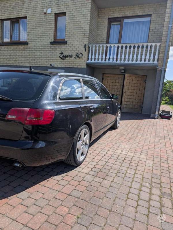 Black Audi A6 2006 in Siauliai, with an engine capacity of 1.97 L and mileage of 420 thousand km for 2700 €, photo 3 on AUTOMOTO.COM.LV