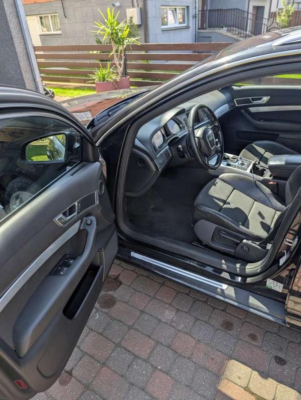 Black Audi A6 2006 in Siauliai, with an engine capacity of 1.97 L and mileage of 420 thousand km for 2700 €, photo 6 on AUTOMOTO.COM.LV
