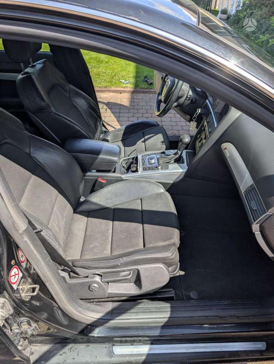 Melns Audi A6 2006 Šauļi, ar dzinēja tilpumu 1.97 L un nobraukumu 420 tūkst. km par 2700 €, foto 15 vietnē AUTOMOTO.COM.LV