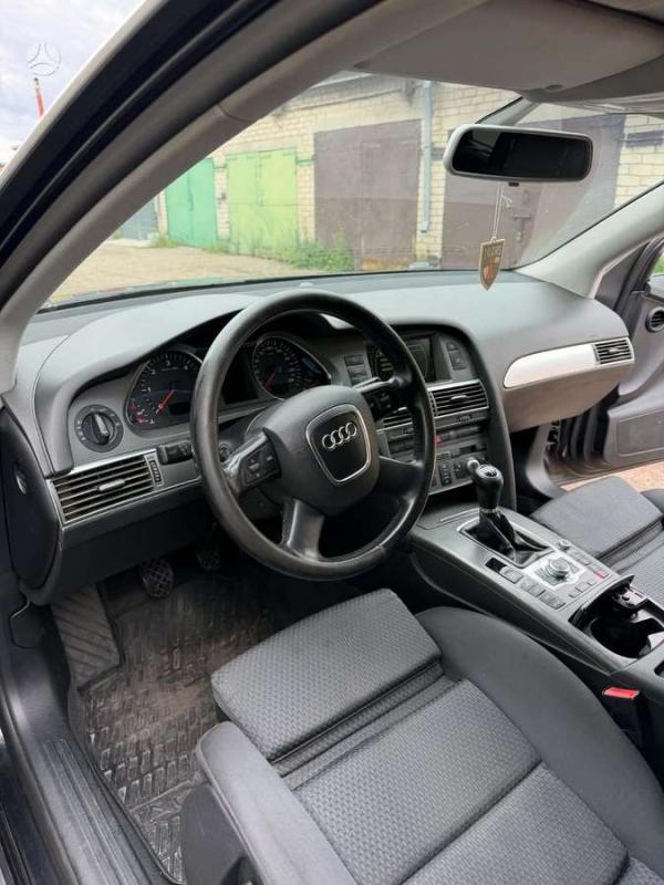 Melns Audi A6 2006 Kauņa, ar dzinēja tilpumu 2.70 L un nobraukumu 414 tūkst. km par 2100 €, foto 7 vietnē AUTOMOTO.COM.LV