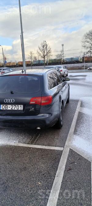 Black Audi A6 2006 in Riga, with an engine capacity of 2.00 L and mileage of 449 thousand km for 1750 €, photo 6 on AUTOMOTO.COM.LV