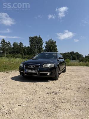 Melns Audi A6 2006 Rīga, ar dzinēja tilpumu 2.70 L un nobraukumu 352 tūkst. km par 1800 €, foto  vietnē AUTOMOTO.COM.LV