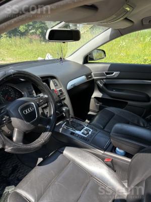 Melns Audi A6 2006 Rīga, ar dzinēja tilpumu 2.70 L un nobraukumu 352 tūkst. km par 1800 €, foto 4 vietnē AUTOMOTO.COM.LV