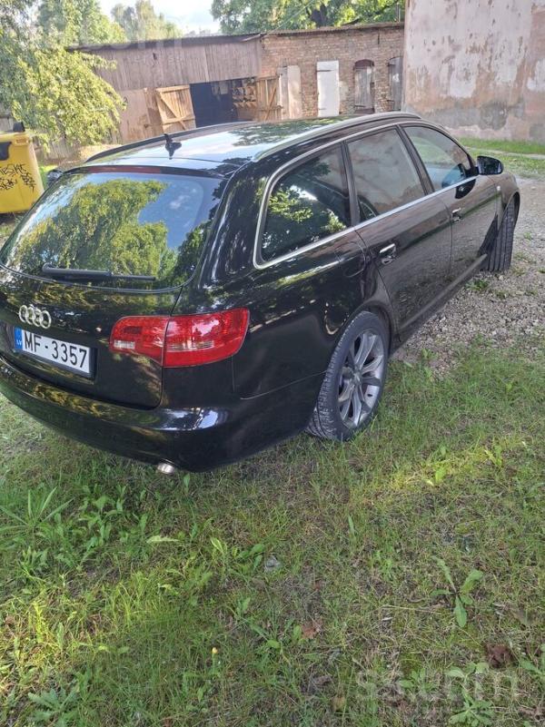 Black Audi A6 2006 in Riga, with an engine capacity of 3.00 L and mileage of 248 thousand km for 3750 €, photo 3 on AUTOMOTO.COM.LV