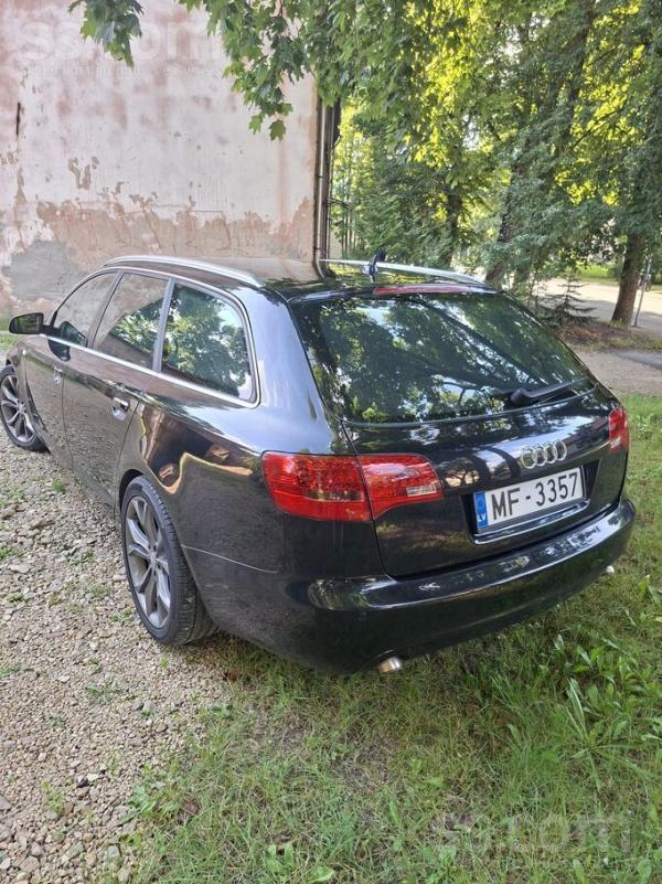 Black Audi A6 2006 in Riga, with an engine capacity of 3.00 L and mileage of 248 thousand km for 3750 €, photo 4 on AUTOMOTO.COM.LV