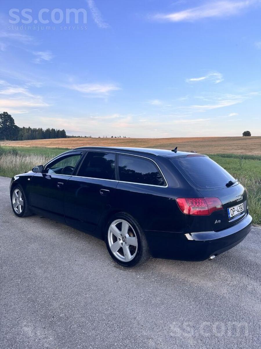 Black Audi A6 2006 in Kuldiga, with an engine capacity of 3.00 L and mileage of 284 thousand km for 3500 €, photo 1 on AUTOMOTO.COM.LV