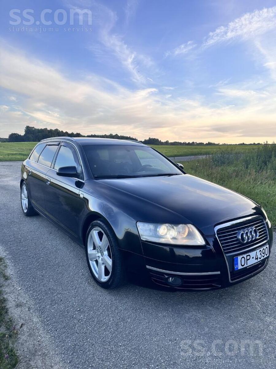 Black Audi A6 2006 in Kuldiga, with an engine capacity of 3.00 L and mileage of 284 thousand km for 3500 €, photo 4 on AUTOMOTO.COM.LV