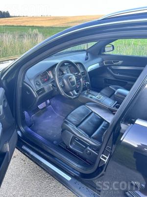 Black Audi A6 2006 in Kuldiga, with an engine capacity of 3.00 L and mileage of 284 thousand km for 3500 €, photo 6 on AUTOMOTO.COM.LV
