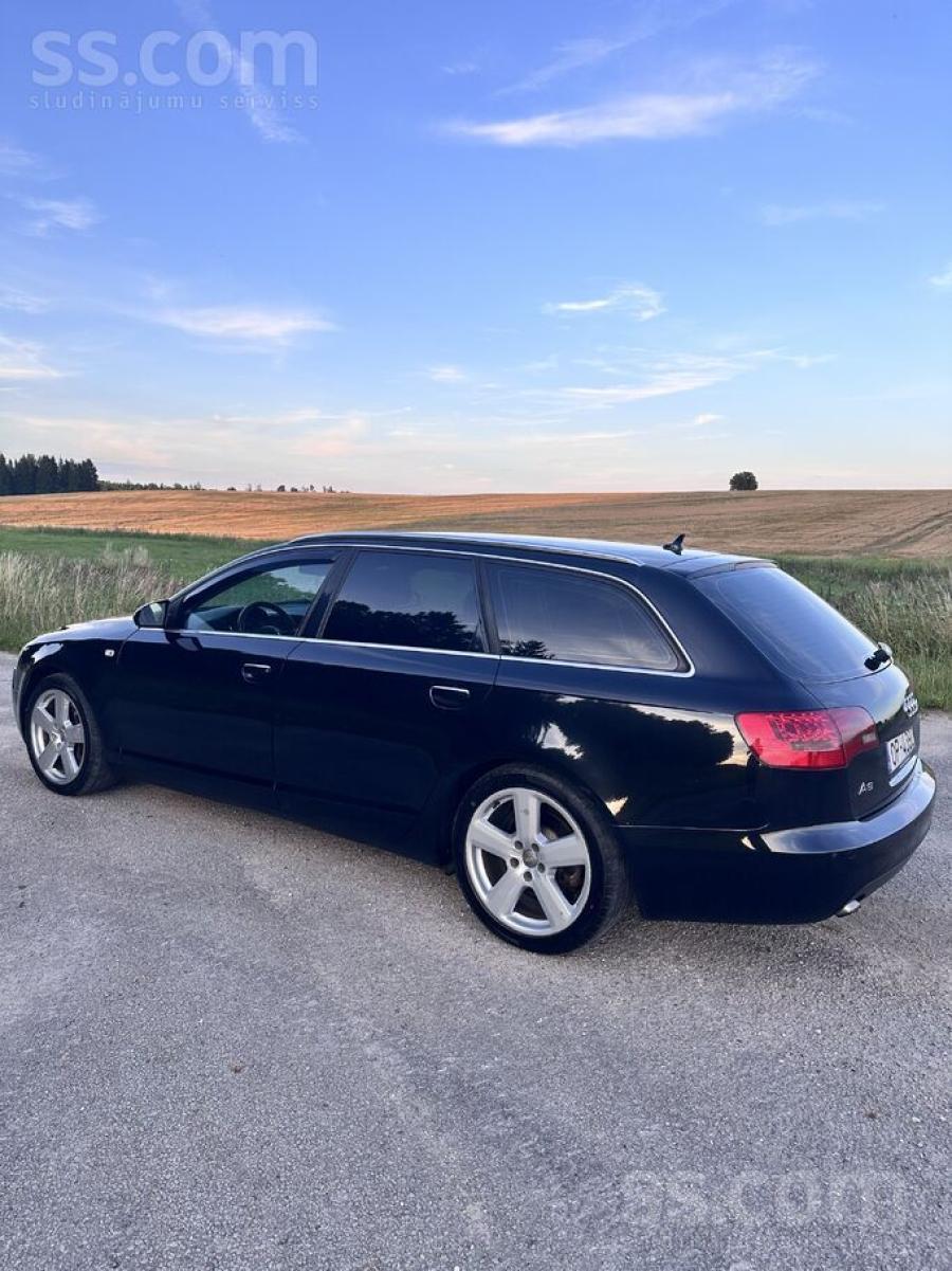Black Audi A6 2006 in Kuldiga, with an engine capacity of 3.00 L and mileage of 284 thousand km for 3500 €, photo 8 on AUTOMOTO.COM.LV