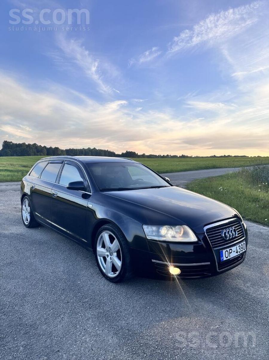 Black Audi A6 2006 in Kuldiga, with an engine capacity of 3.00 L and mileage of 284 thousand km for 3500 €, photo 9 on AUTOMOTO.COM.LV