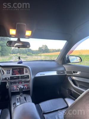 Black Audi A6 2006 in Kuldiga, with an engine capacity of 3.00 L and mileage of 284 thousand km for 3500 €, photo 16 on AUTOMOTO.COM.LV