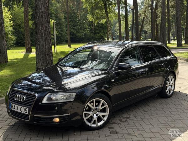 Melns Audi A6 2006 Alīta, ar dzinēja tilpumu 2.00 L un nobraukumu 343 tūkst. km par 2950 €, foto 1 vietnē AUTOMOTO.COM.LV