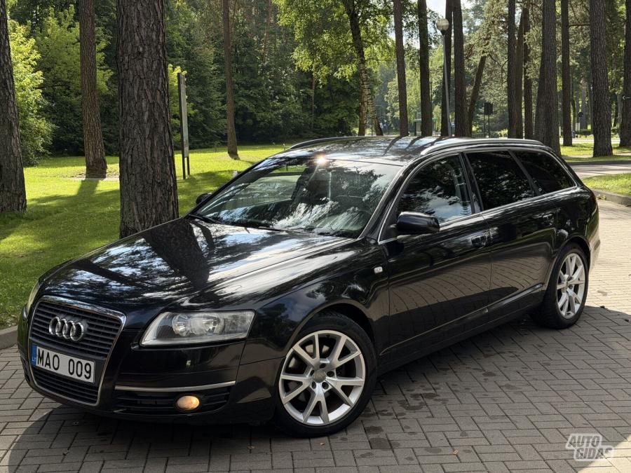Melns Audi A6 2006 Alīta, ar dzinēja tilpumu 2.00 L un nobraukumu 343 tūkst. km par 2950 €, foto 1 vietnē AUTOMOTO.COM.LV