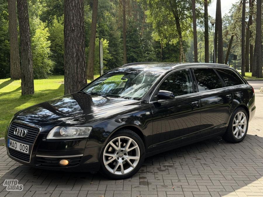 Melns Audi A6 2006 Alīta, ar dzinēja tilpumu 2.00 L un nobraukumu 343 tūkst. km par 2950 €, foto 3 vietnē AUTOMOTO.COM.LV