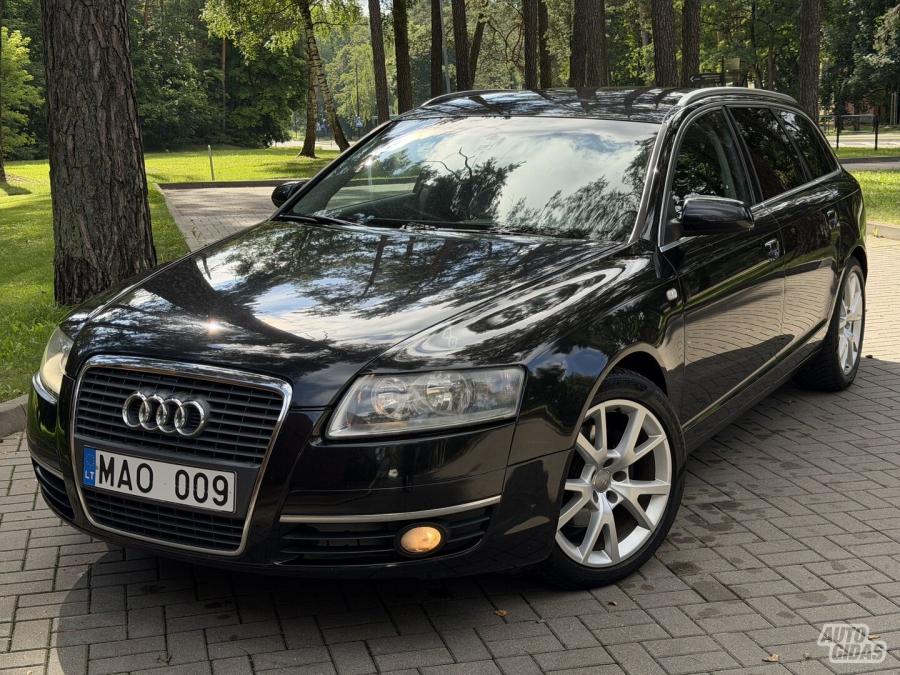 Melns Audi A6 2006 Alīta, ar dzinēja tilpumu 2.00 L un nobraukumu 343 tūkst. km par 2950 €, foto 4 vietnē AUTOMOTO.COM.LV