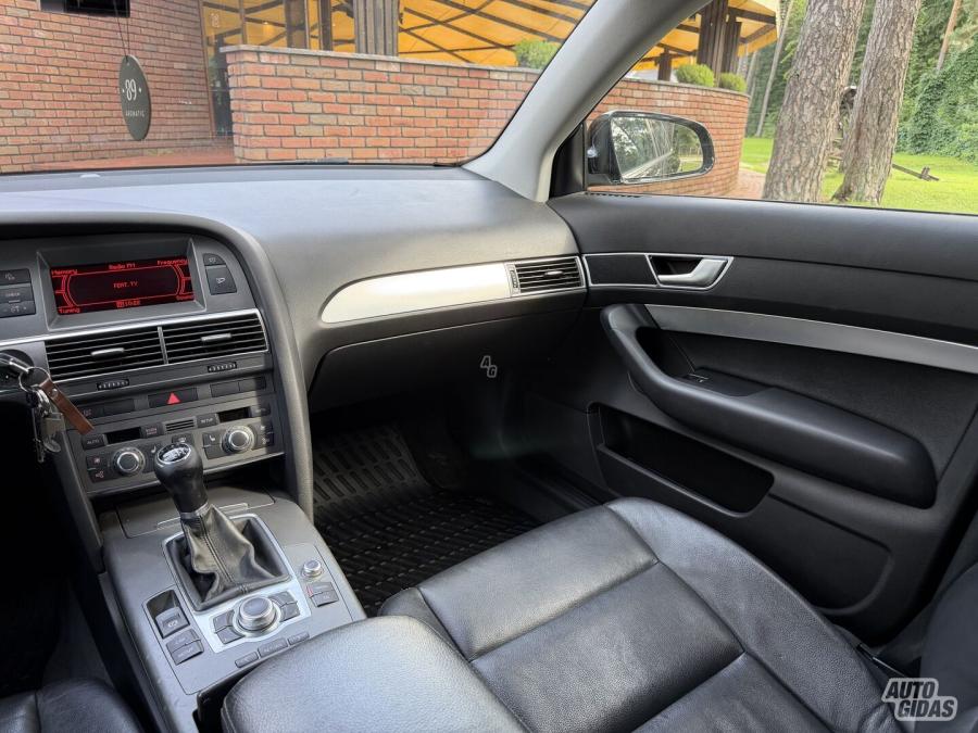 Melns Audi A6 2006 Alīta, ar dzinēja tilpumu 2.00 L un nobraukumu 343 tūkst. km par 2950 €, foto 30 vietnē AUTOMOTO.COM.LV