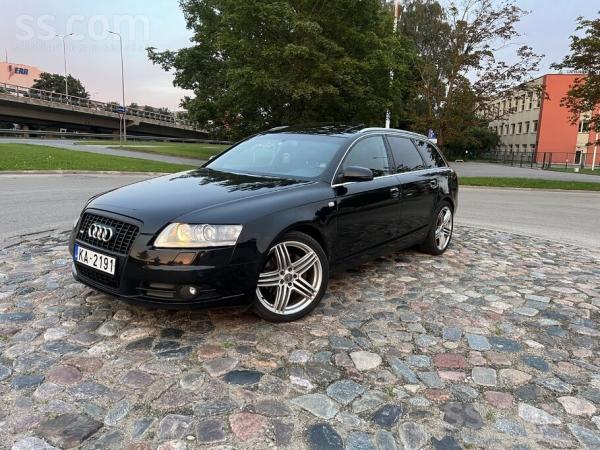 Melns Audi A6 2006 Rīga, ar dzinēja tilpumu 3.00 L un nobraukumu 365 tūkst. km par 4499 €, foto 1 vietnē AUTOMOTO.COM.LV