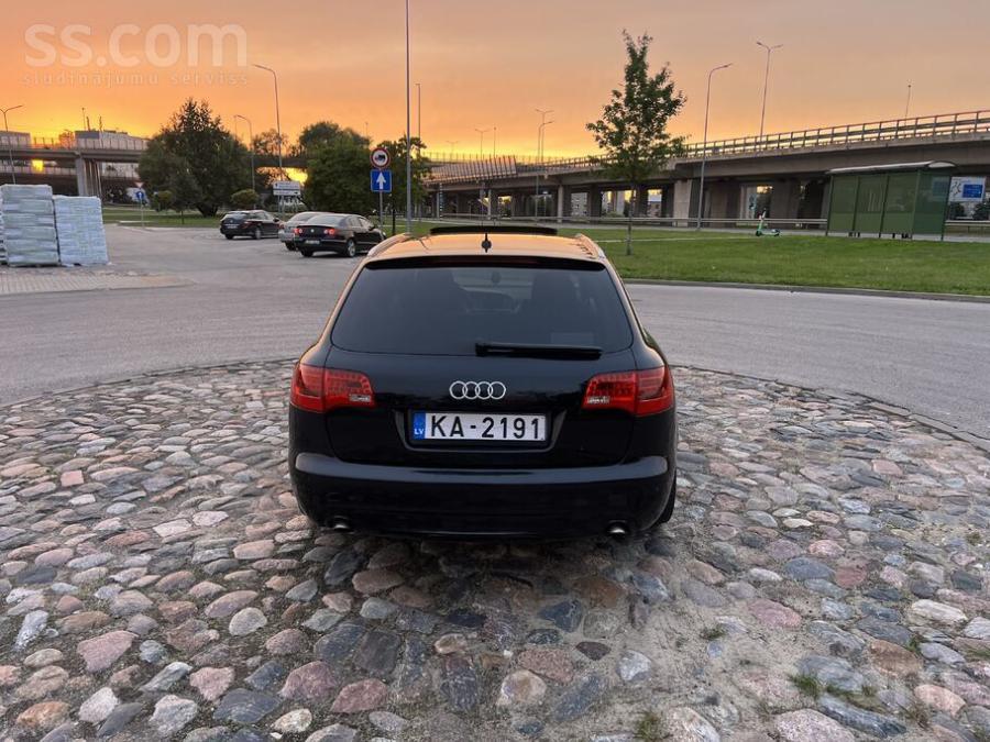 Melns Audi A6 2006 Rīga, ar dzinēja tilpumu 3.00 L un nobraukumu 365 tūkst. km par 4499 €, foto 4 vietnē AUTOMOTO.COM.LV