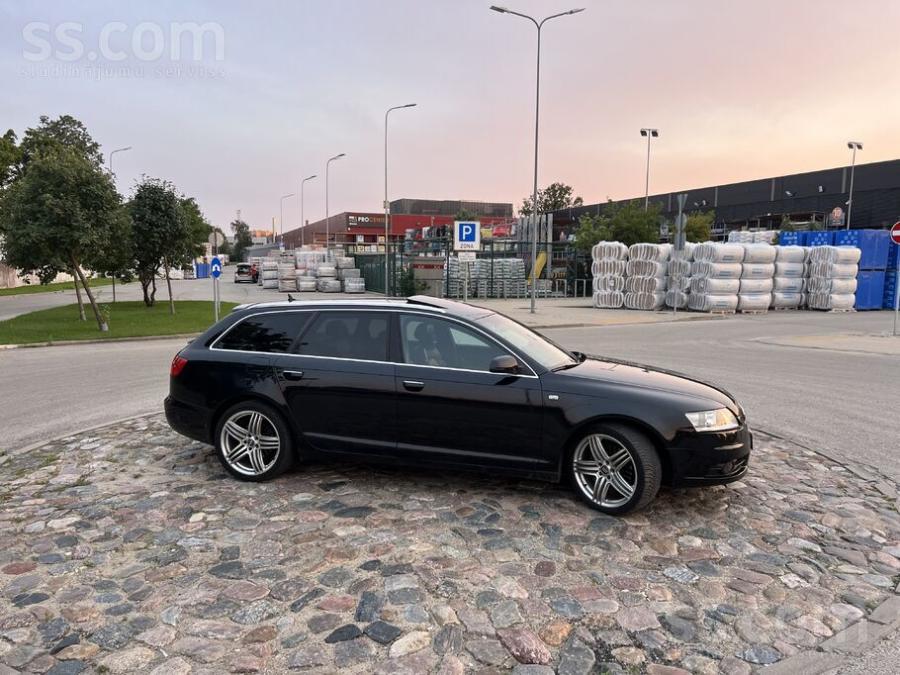 Melns Audi A6 2006 Rīga, ar dzinēja tilpumu 3.00 L un nobraukumu 365 tūkst. km par 4499 €, foto 6 vietnē AUTOMOTO.COM.LV