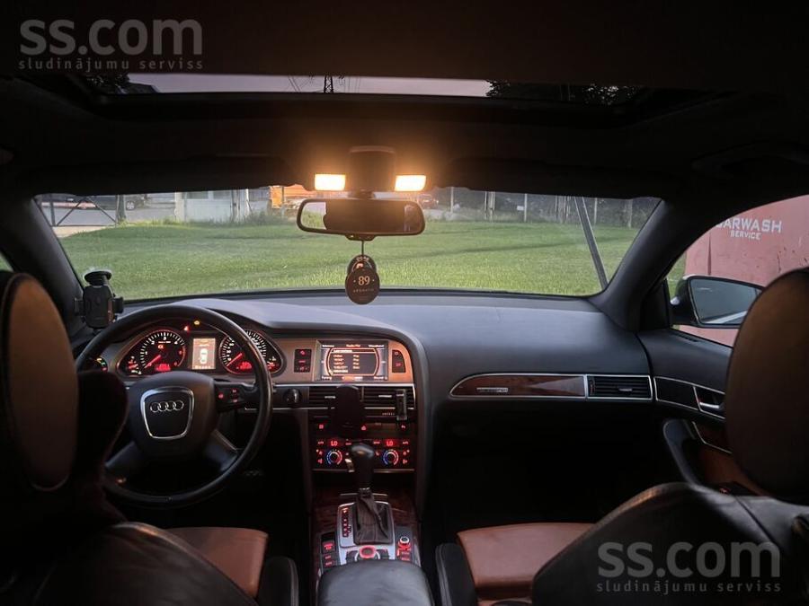 Melns Audi A6 2006 Rīga, ar dzinēja tilpumu 3.00 L un nobraukumu 365 tūkst. km par 4499 €, foto 16 vietnē AUTOMOTO.COM.LV