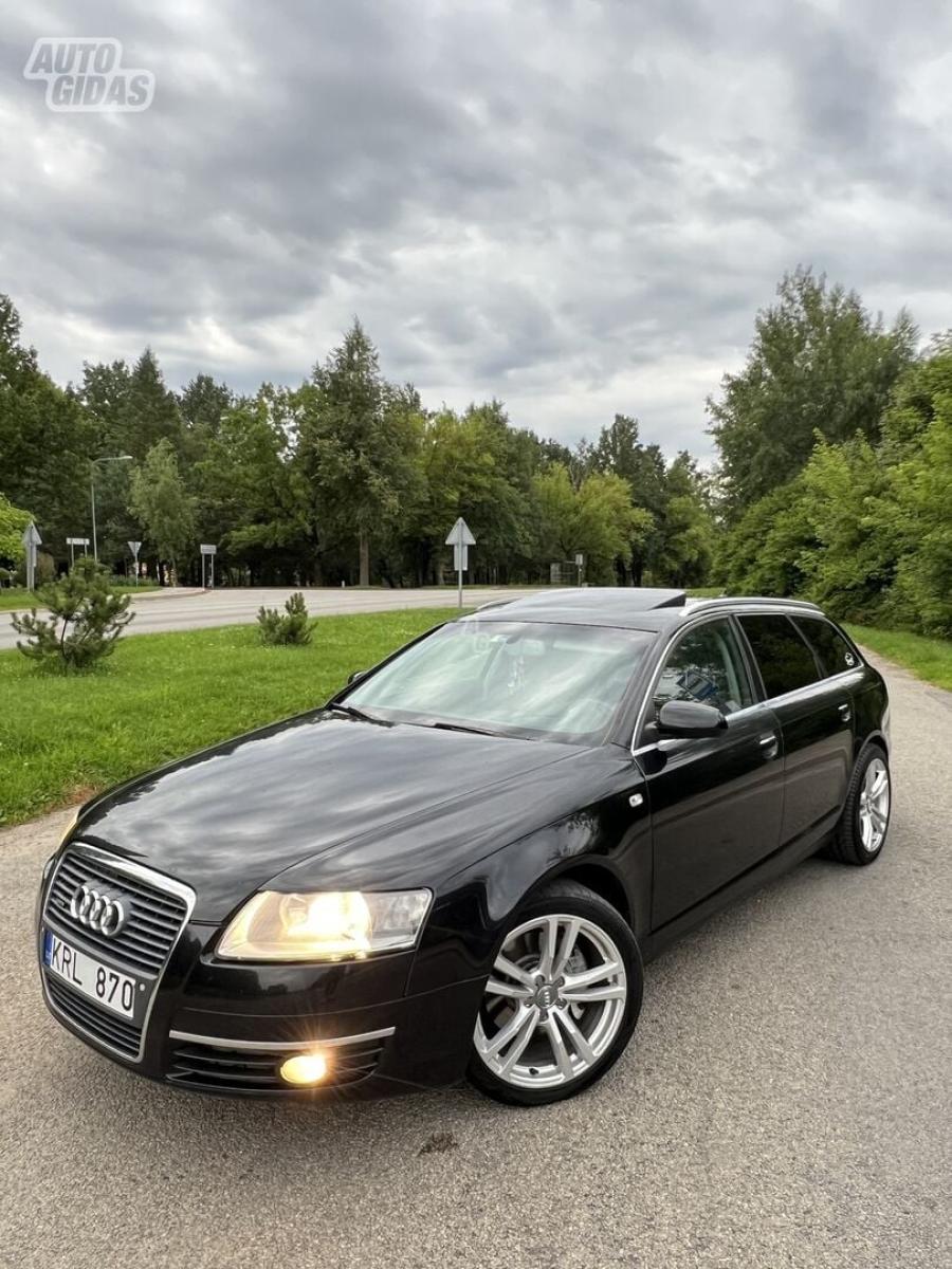 Black Audi A6 2006 in Siauliai, with an engine capacity of 3.00 L and mileage of 378 thousand km for 2699 €, photo 1 on AUTOMOTO.COM.LV