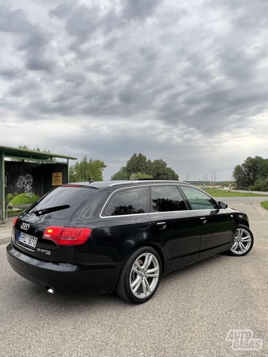 Black Audi A6 2006 in Siauliai, with an engine capacity of 3.00 L and mileage of 378 thousand km for 2699 €, photo 4 on AUTOMOTO.COM.LV